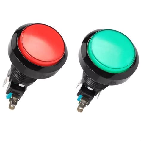 Reliable 12vdc Green Push Button Switch With Microswitch For Easy Replacement £5 45 Picclick Uk