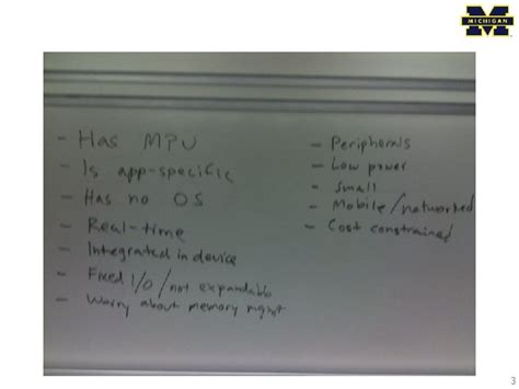 Eecs 373 Design Of Microprocessorbased Systems Prabal Dutta