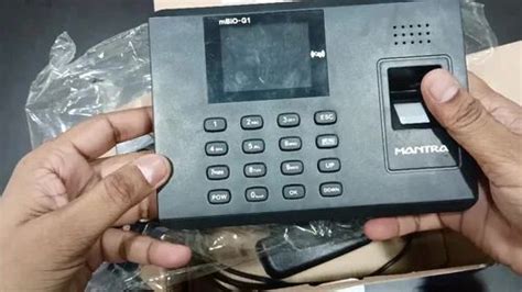 Mantra Model Name Number Mbio G1 Biometric Access Control System Optical Sensor Fixed