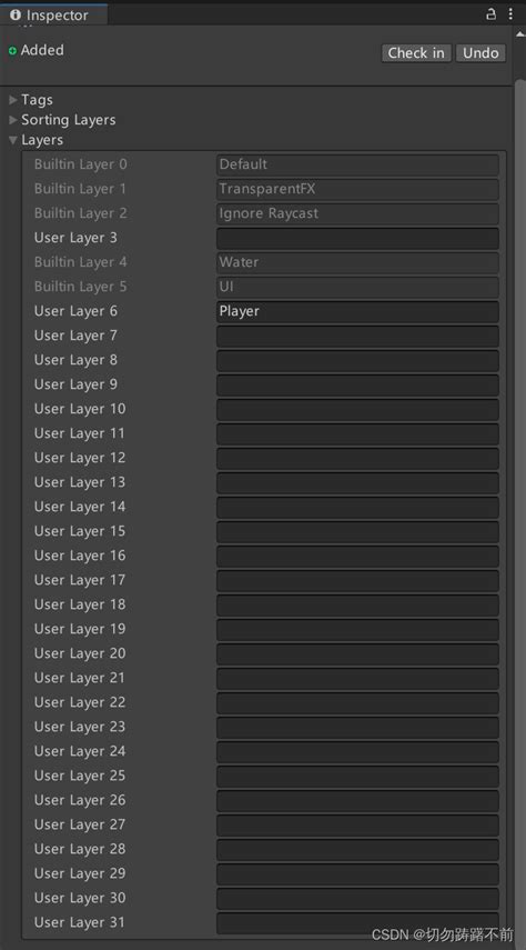 Unity 射线检测（raycast）检测图层（layermask）的设置unity Raycast Layermask Csdn博客