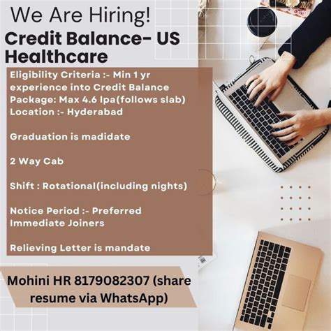 Ushealthcare Creditbalance B Mohini Durga Bhavani