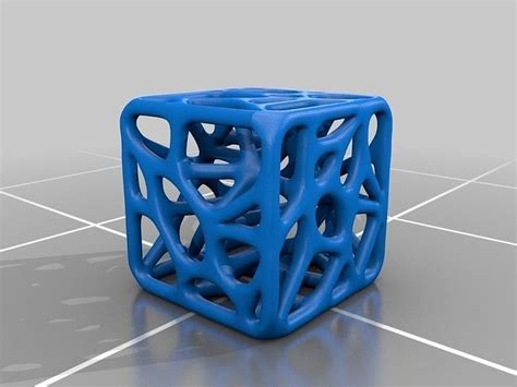 voronoi cubes free 3d model 3d printable stl