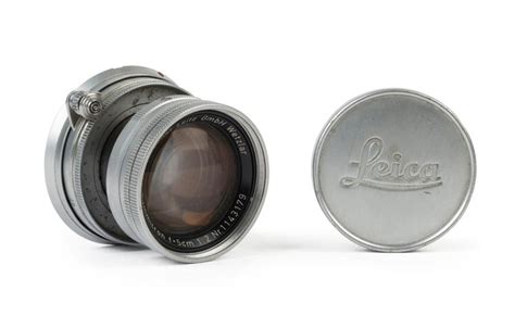 Leitz Summicron 50mm F2 Lens With Metal Cap 1954 Photography