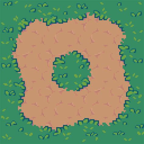Grass Pixel Art