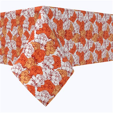 East Urban Home Floral 172 Cotton Tablecloths Square Floral Mothers