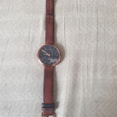 Jual Preloved Jam Tangan Wanita Fossil Tali Kulit Coklat Jakarta Barat Cheers Us Tokopedia