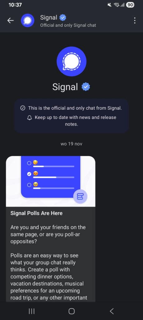 Received A Message From Signal Heres How To Recognize Signals