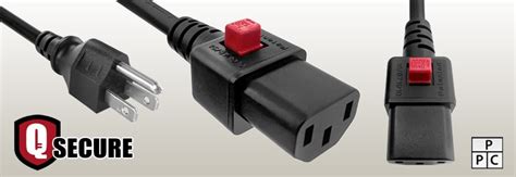 Q Secure Locking Power Cords Qualtek Electronics
