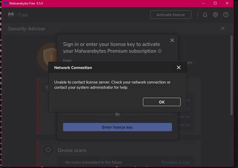 Error In Activation Malwarebytes For Windows Support Forum