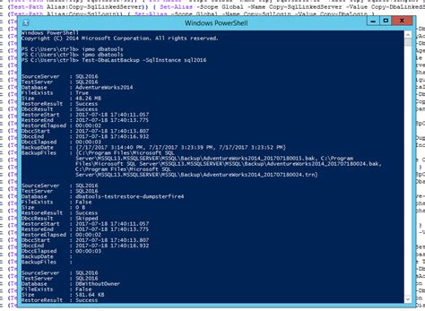 Test Dbalastbackup Issues · Issue 1736 · Dataplatdbatools · Github