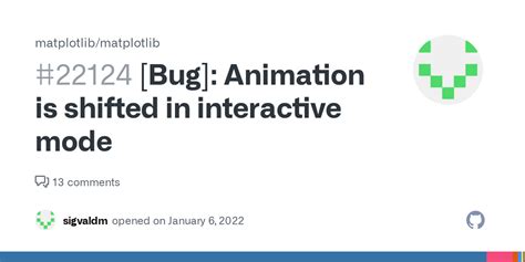 Bug Animation Is Shifted In Interactive Mode · Issue 22124