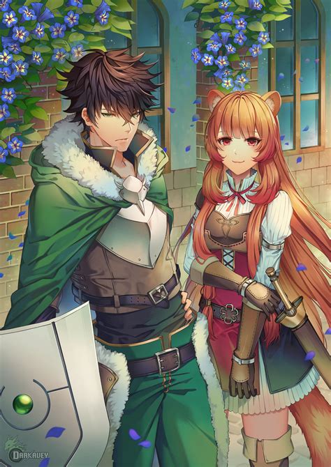 Raphtalia And Iwatani Naofumi Tate No Yuusha No Nariagari Drawn By Darkavey Danbooru