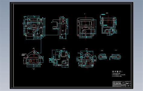 X5020B立式升降台铣床拔叉壳体工艺规程制订论文图纸 AutoCAD 模型图纸下载 懒石网