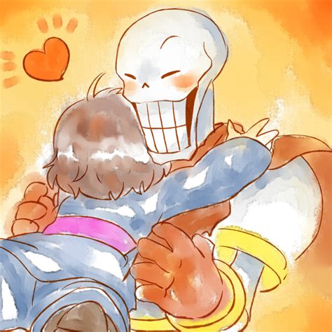 Frisk And Papyrus Undertale Drawn By Yokago Danbooru