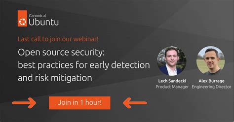 Canonical On Linkedin Last Call To Join Our Webinar How Open Source