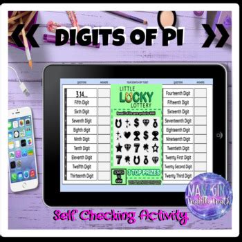 Pi Day PI Day Pi Day Activity 3 14 Memorizing Digits Of Pi