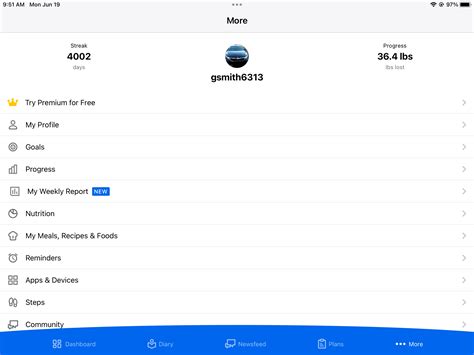 Consecutive Days Streak —