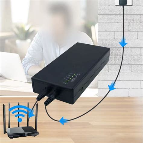 12V 3A 12000mAh Mini UPS For Router Modem Mini UPS For WIFI Modem UPS Power Supply For Wifi