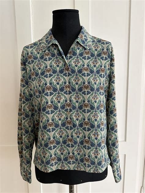 Bluse Mit William Morris Muster 38 Kaufen Auf Ricardo