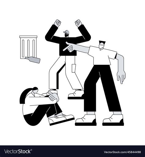 Hooliganism Abstract Concept Royalty Free Vector Image