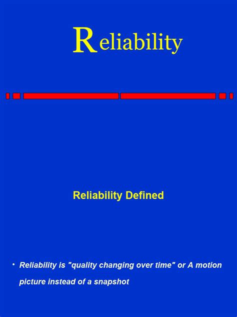 Reliability Class Pdf Reliability Engineering Systems Engineering
