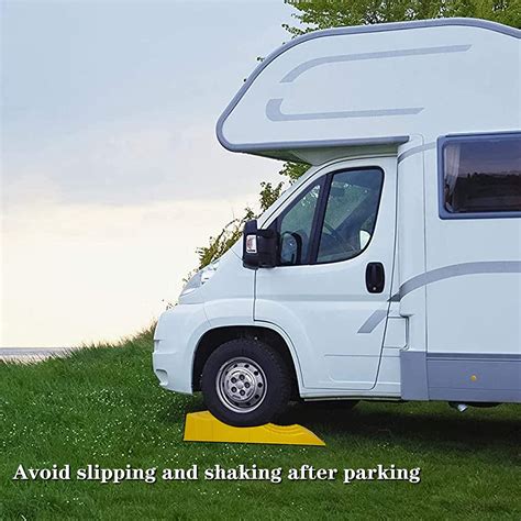 Rv Caravan Plastic Leveling Ramp Blocks For Motorhome Van Caravan Trailer Camper Car Lifting