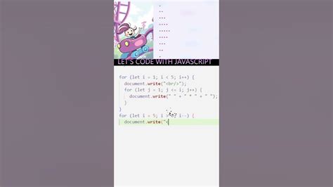 Star Pattern In Javascript Javascript Tutorial For Beginners Shorts