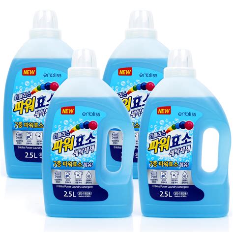인블리스 파워효소 세탁세제 25l X4개 이랜드몰