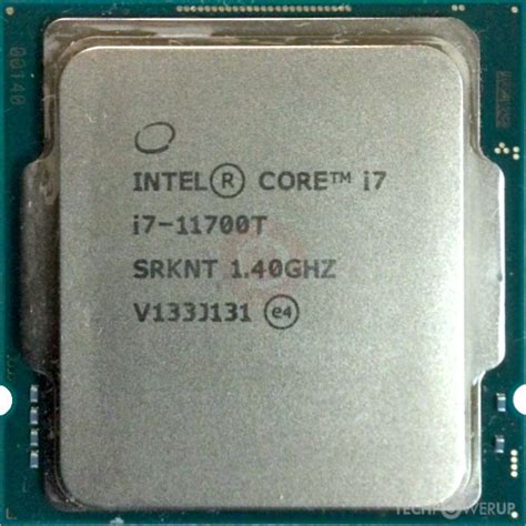 Intel Core I7 11700t Specs Techpowerup Cpu Database