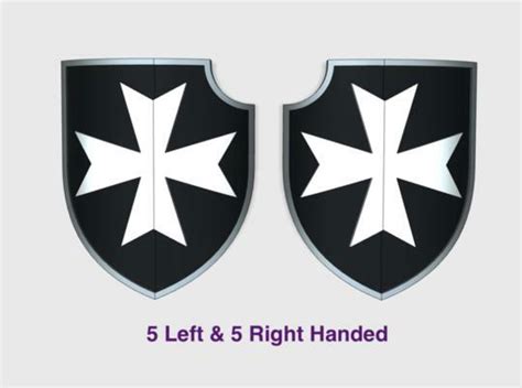 maltese cross lancer power shields landr spikey bits