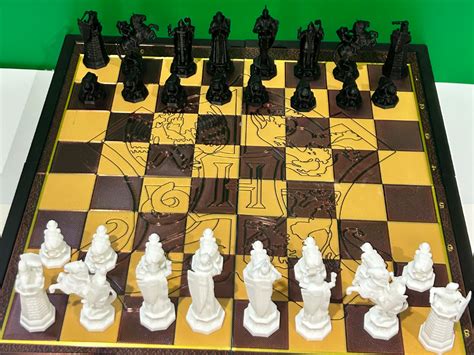 Mini Wizard Chess Remixed By Meyerhouse Makerworld Download Free 3d Models