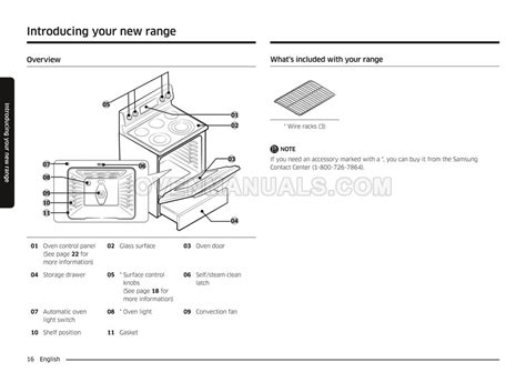 Samsung NE59N6630SS Range User Manual