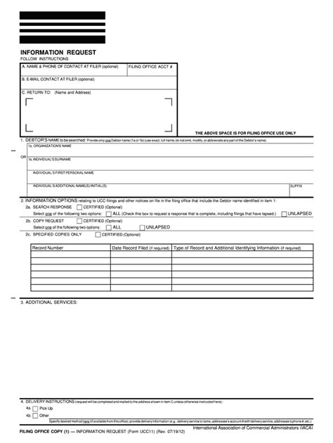 Georgia Ucc Statement Request Form Fill Out And Sign Online Dochub