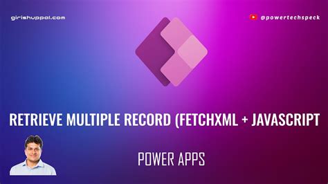 Retrieve Multiple Records Using Fetchxml And Javascript For Model