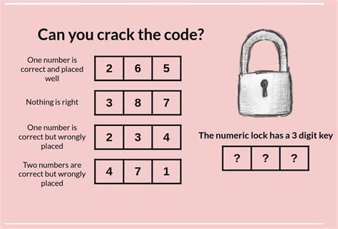 Can You Crack The Code Mathpuzzles