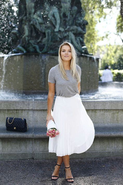 40 Best White Skirt Outfits Ideas Outfits Skirt Outfits White Skirts