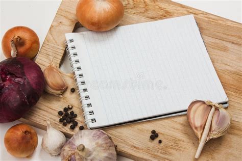 Notebook For Culinary Note Stock Image Image Of Signs 75844863