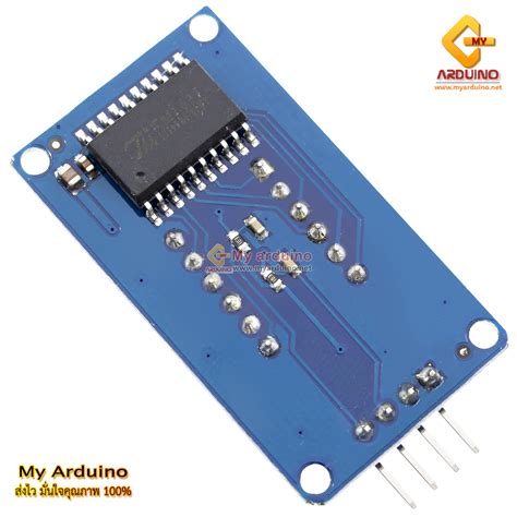 Led Time Clock Module For Arduino 036 Tm1637 Driver โมดูลแสดงผลแบบนาฬิกา ตัวเลข 4 หลัก ขาย
