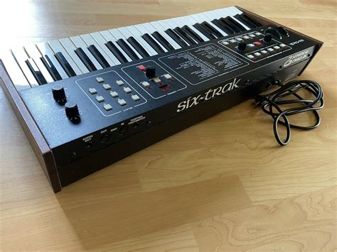 Matrixsynth Sequential Circuits Six Trak Analog Synthesizer W Manuals And Original Box Sn 002319