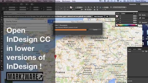 SNEAK PREVIEW Open InDesign CC In Lower Versions Of InDesign CS5 YouTube