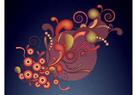 Composición Abstracta Swirly Ai Uidownload