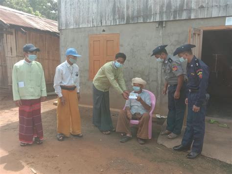 မိုင်းစံမြို့၌ ပုံမှန်ဝင်ငွေမရှိသော အိမ်ထောင်စုများအားတတိယအကြိမ် ထောက်ပံ့ငွေပေးအပ် Information