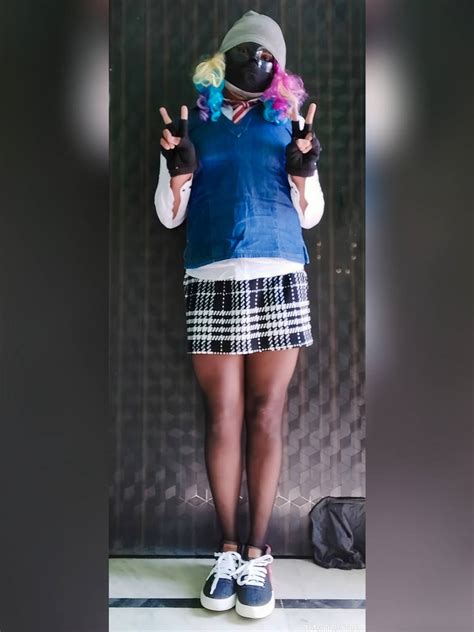 Check Skirt With Denim By Sissycherryfemboy On Deviantart