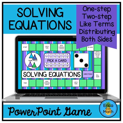 Solving Equations Powerpoint Review Game Made By Teachers