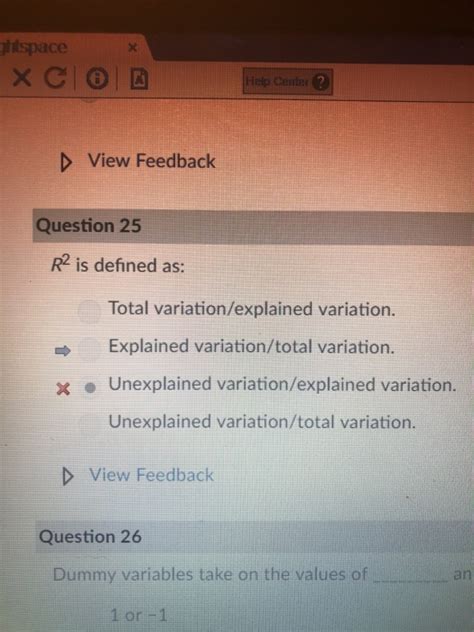 Solved R2 Is Defined As A Total