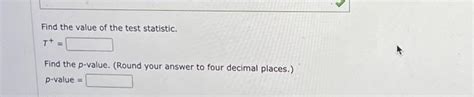 Solved In This Exercise Involving Paired Differences