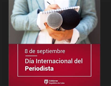 Saludan En Cuba El Día Internacional Del Periodista Post Solvisión