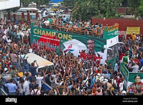 Members Of The Bangladesh Womens Football Team Who Won The Saff Women