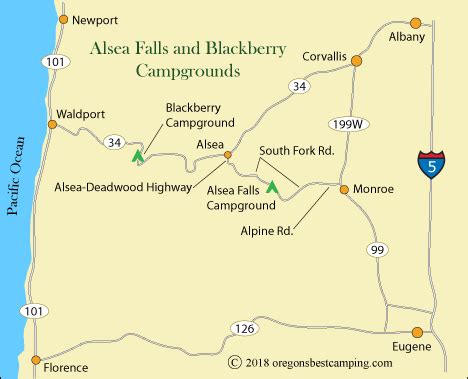 Alsea Falls Campground