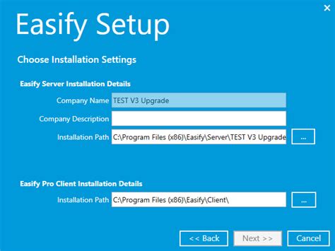 Easify Help Upgrading Easify From Version 3